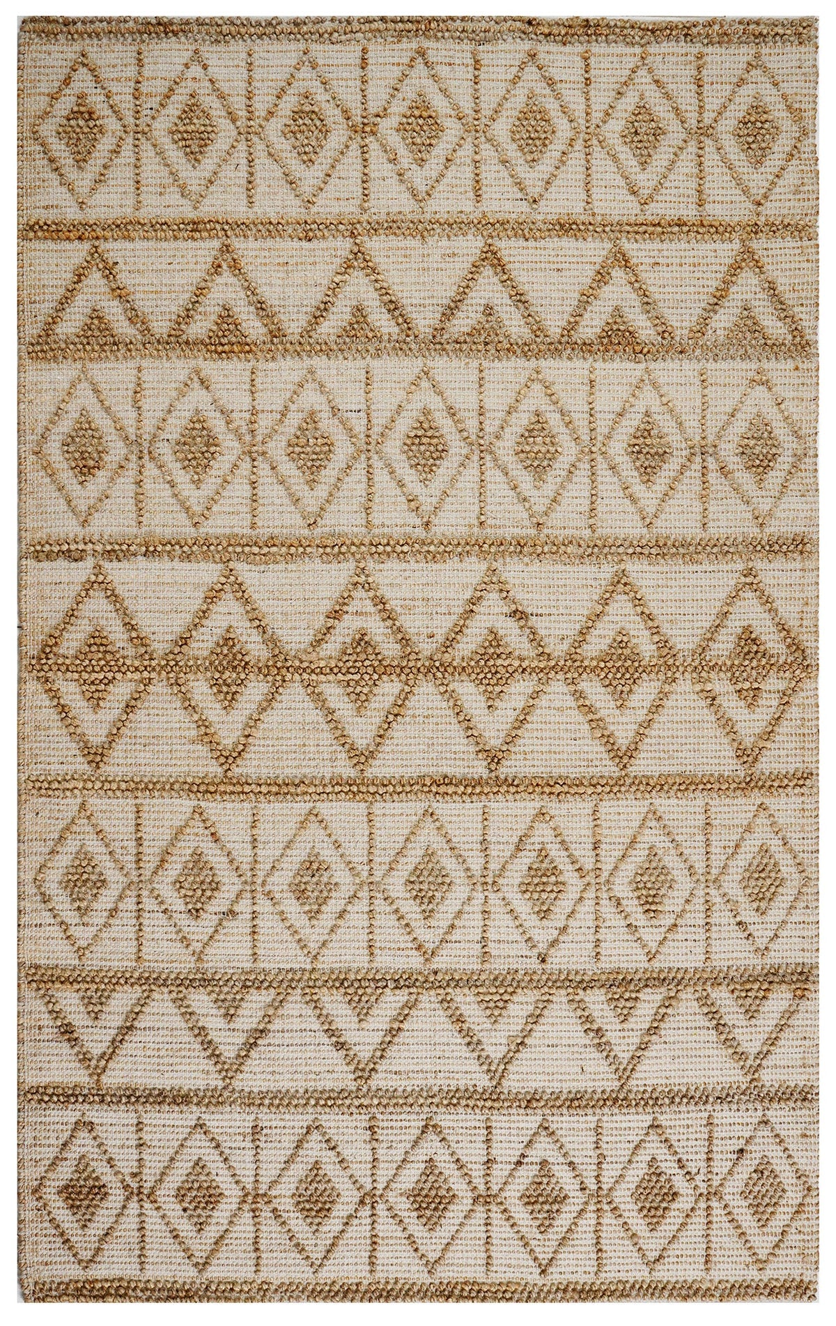 Raised Goose-eye Jute Rug — Modern Designer Rugs