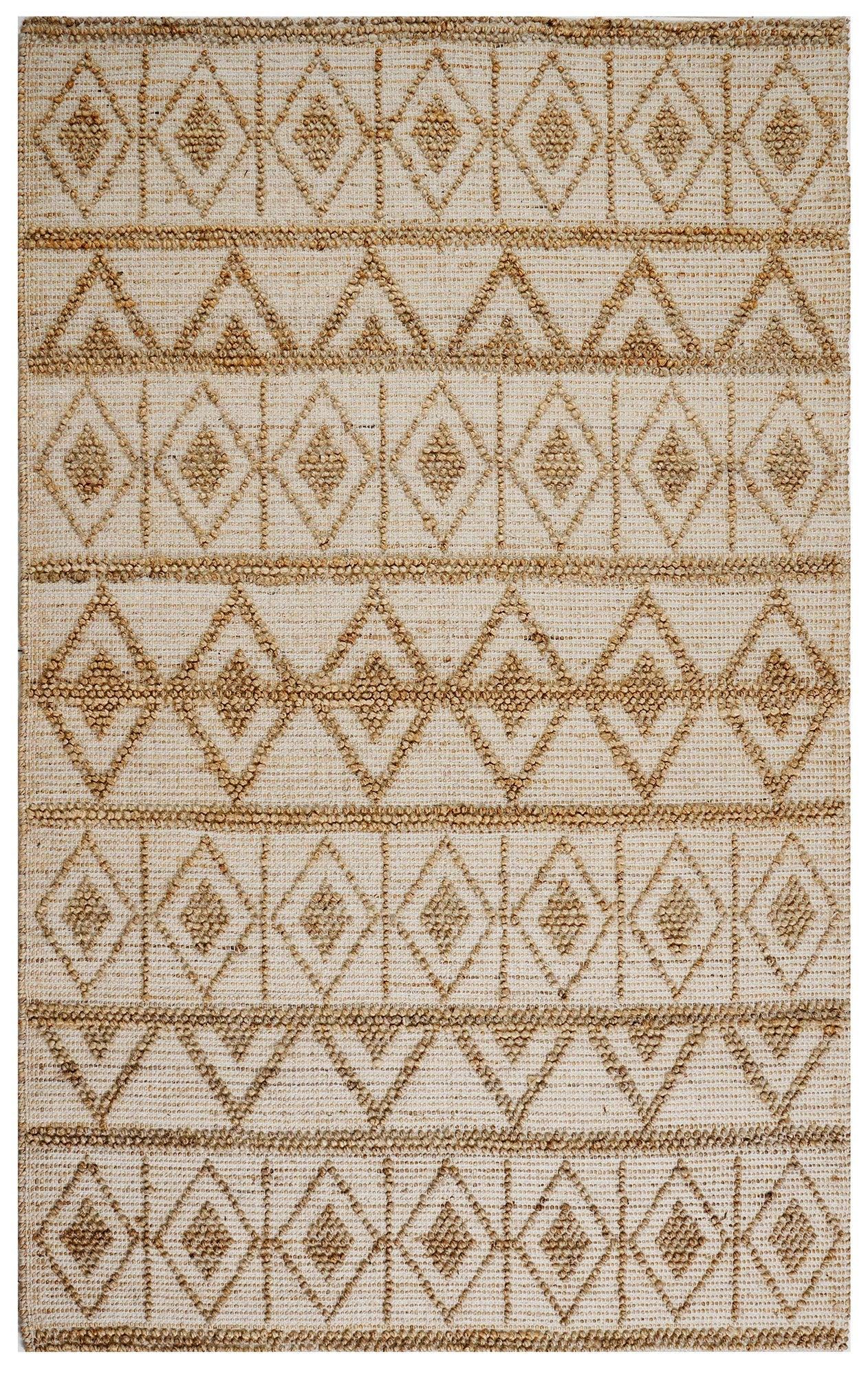 Raised Goose-eye Jute Rug — Modern Designer Rugs