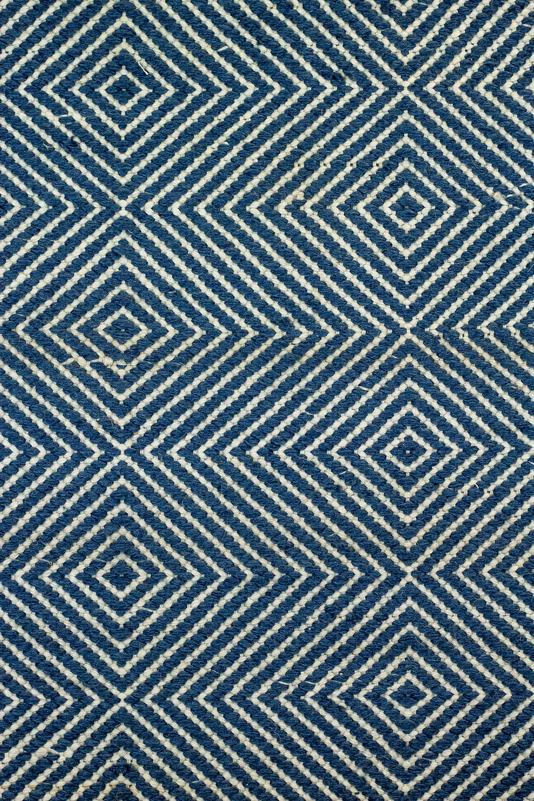 Hand Woven Twill Diamonds Outdoor Rug — Modern Designer Rugs