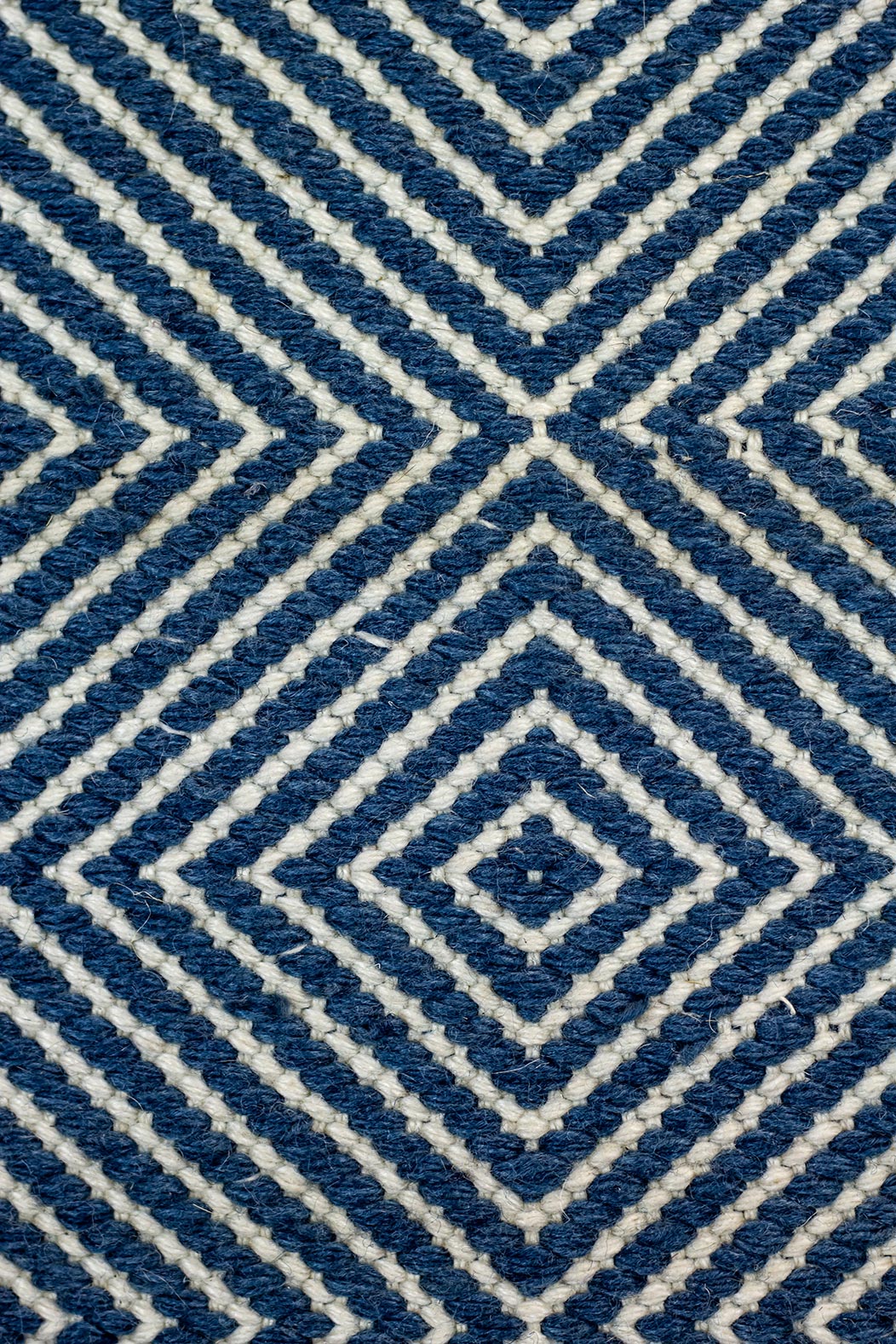 Hand Woven Twill Diamonds Outdoor Rug — Modern Designer Rugs