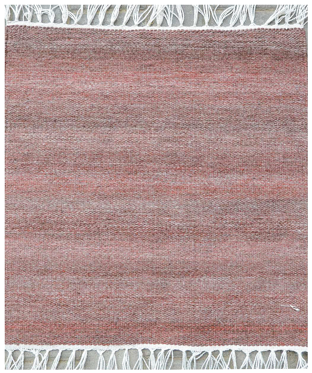 Flatweave Stripes Outdoor Rug- Dark Red — Modern Designer Rugs