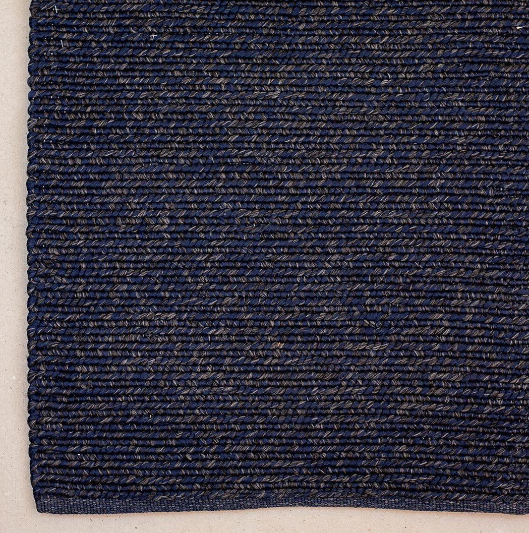 Feathered Blue/ Gray Outdoor Rug — Modern Designer Rugs