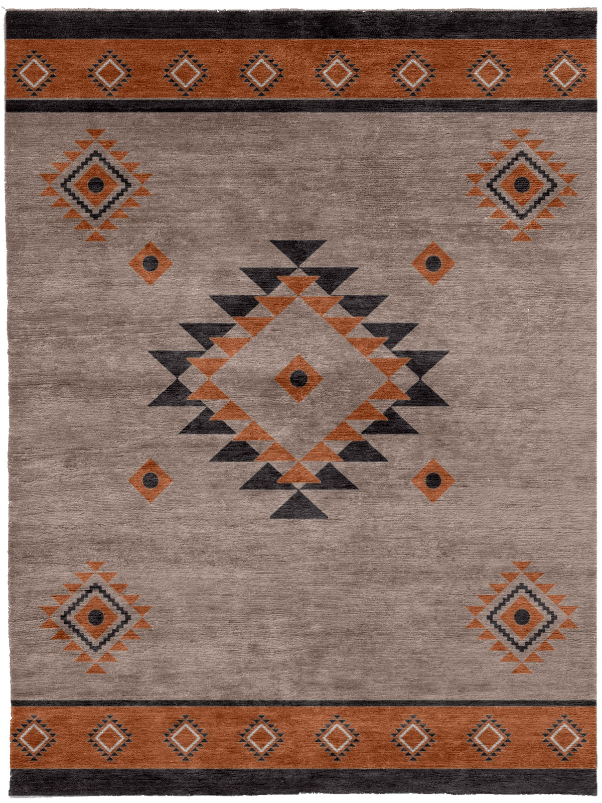 Teton C Southwestern Area Rug — Modern Designer Rugs